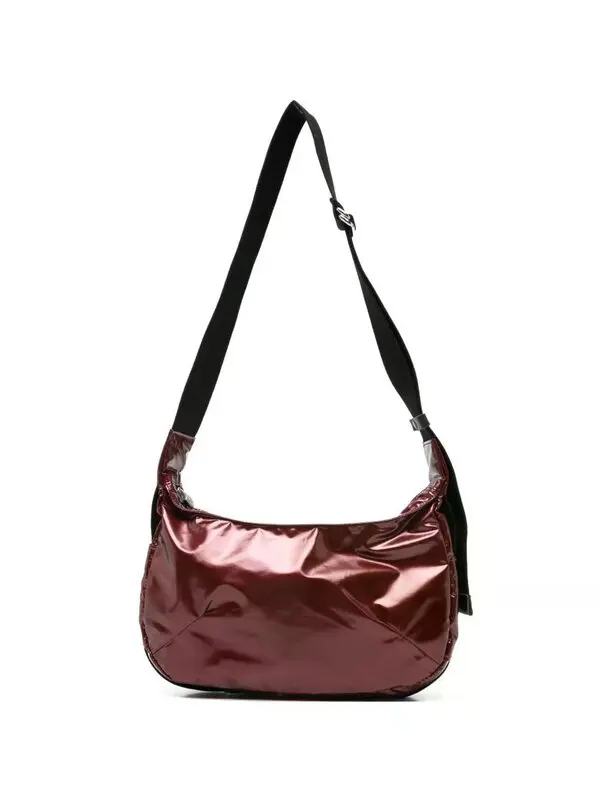 JACK GOMME Bee Glossy Shoulder Bag - Red