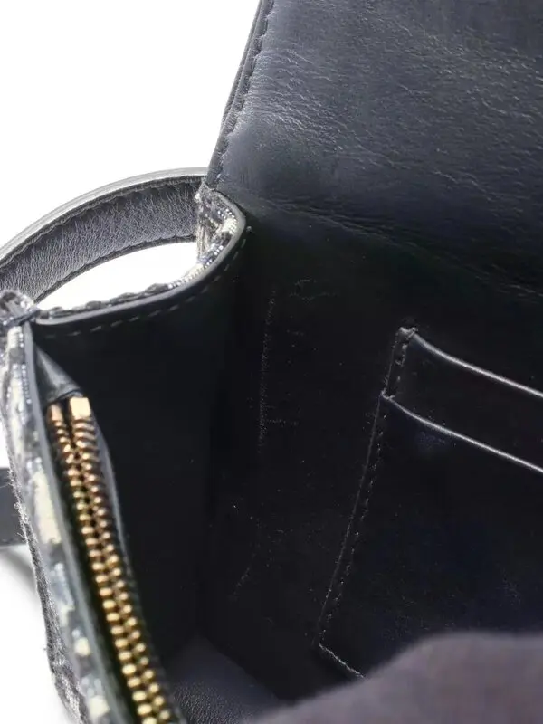 Dior 2010 Saddle Oblique Mini Bag