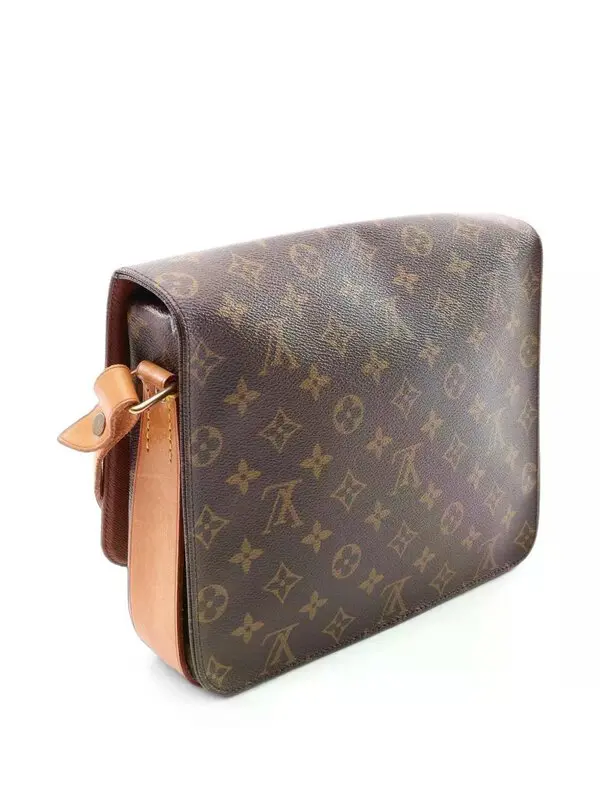LOUIS VUITTON 1996 Monogram Cartesier Gm Shoulder Bag
