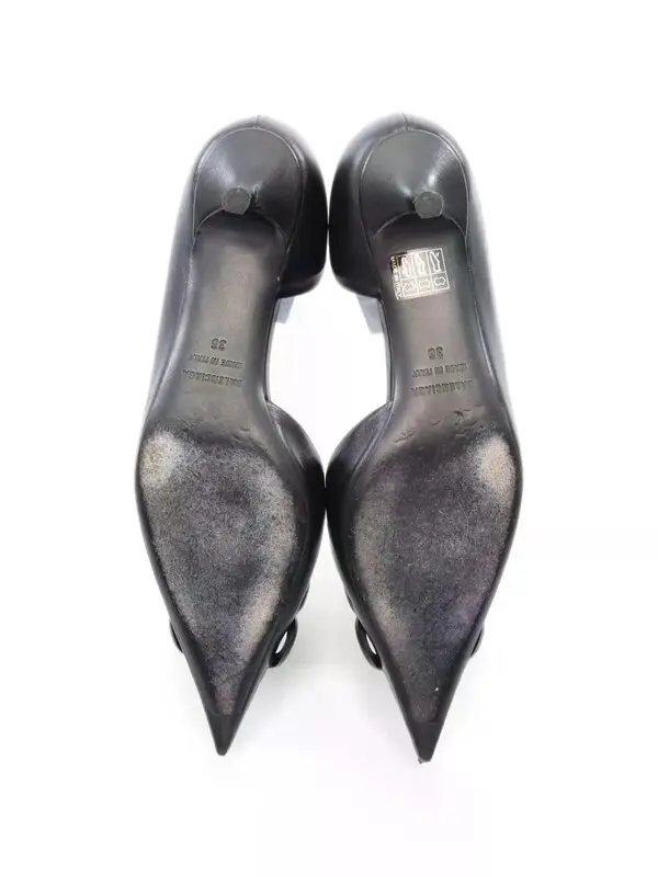 Balenciaga 2000s Bb Logo Pointed Toe Pumps