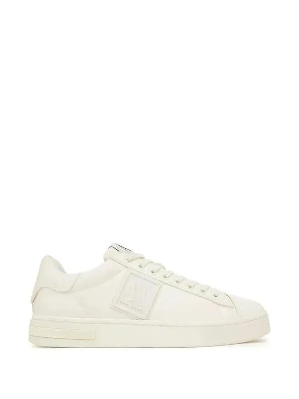 Armani Exchange Logo-patch Lace-up Sneakers