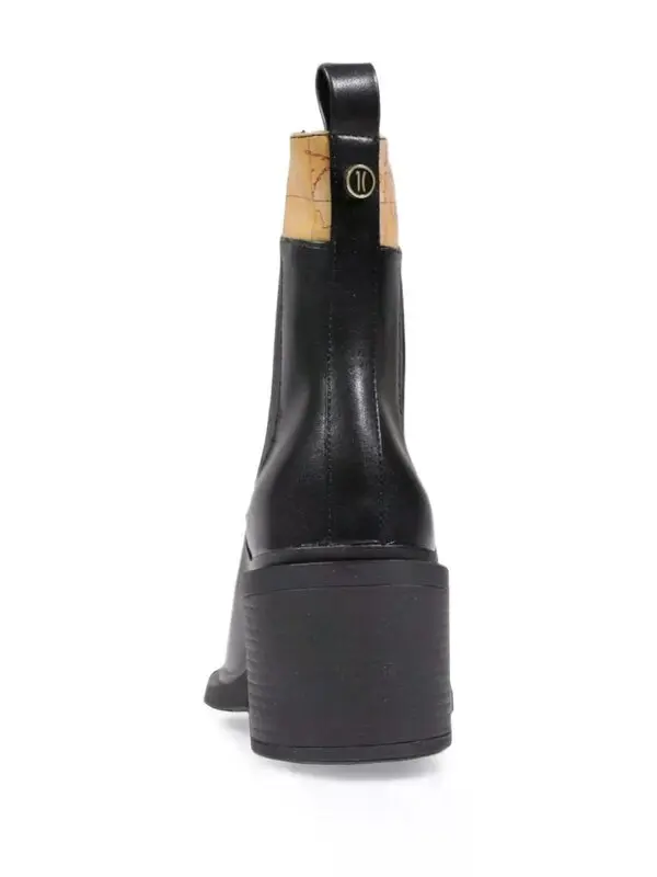 ALVIERO MARTINI 1° CLASSE Geo Map-panel Ankle Boots