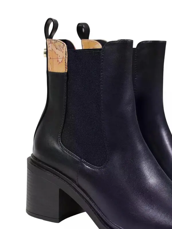 ALVIERO MARTINI 1° CLASSE Geo Map-panel Ankle Boots