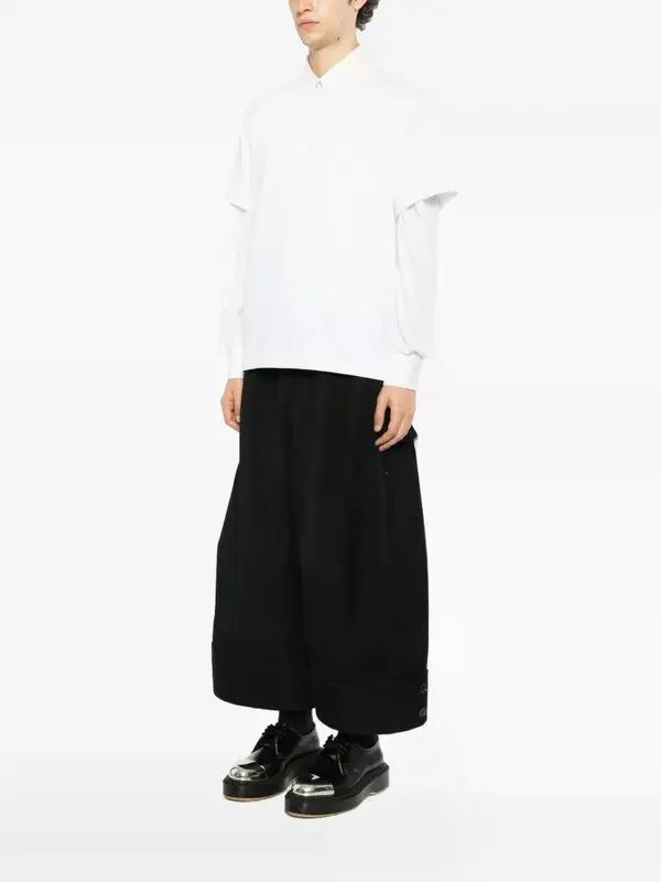 Comme Des Garçons High-low Hem T-shirt