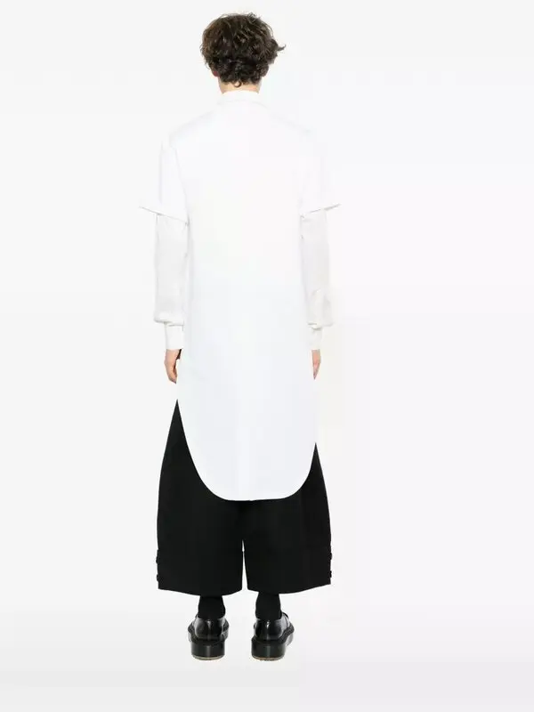 Comme Des Garçons High-low Hem T-shirt