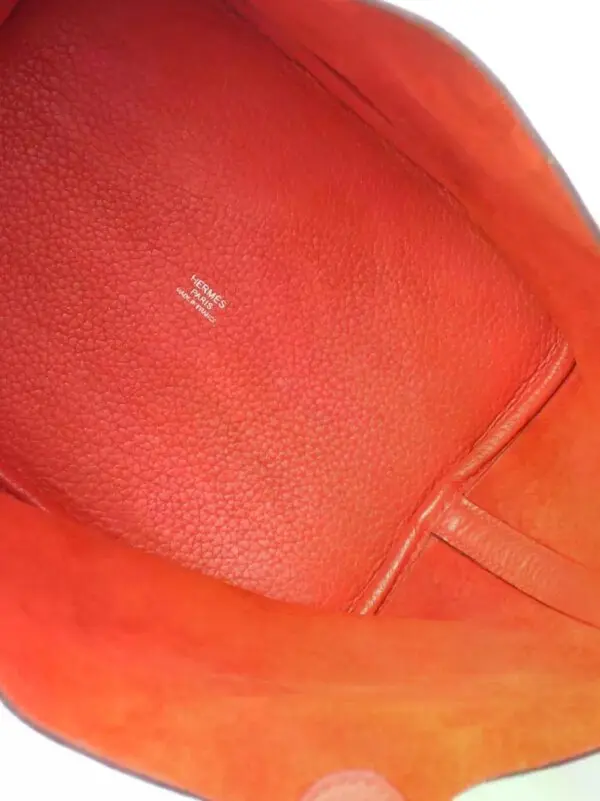 Hermès 2014 Picotin Lock Mm Tote Bag - Orange