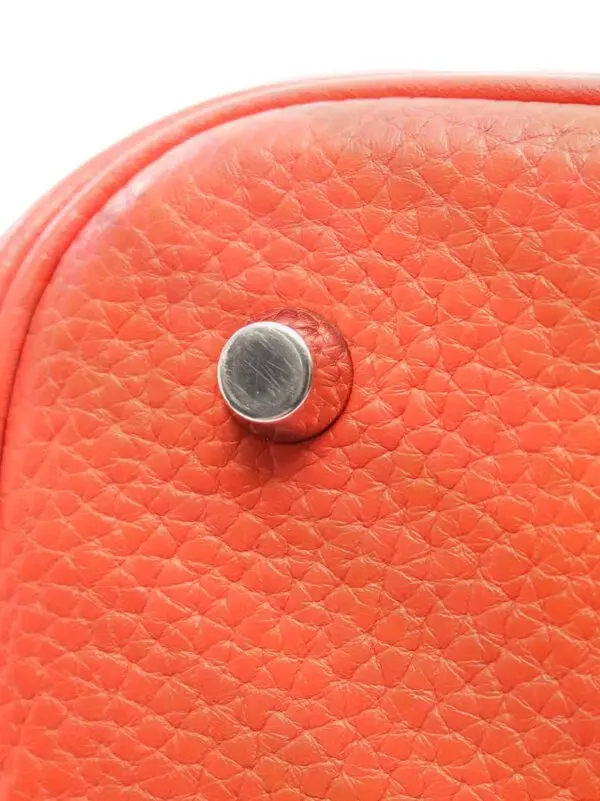 Hermès 2014 Picotin Lock Mm Tote Bag - Orange