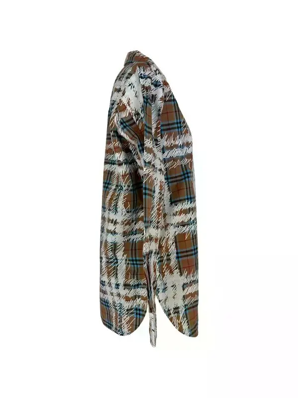 Burberry 2020s Scribbled Check Shirt