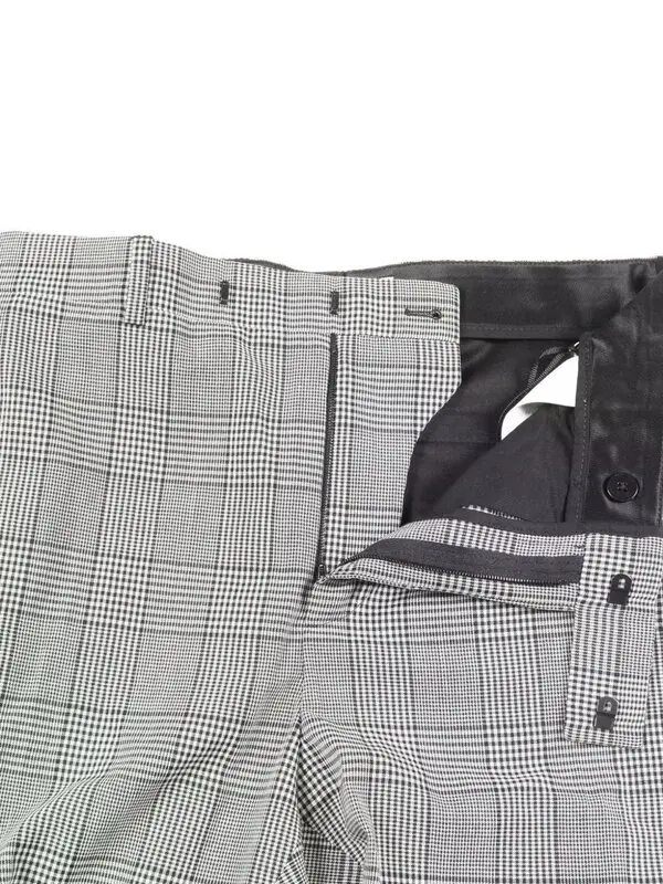 Celine Glen Checked Flared Trousers