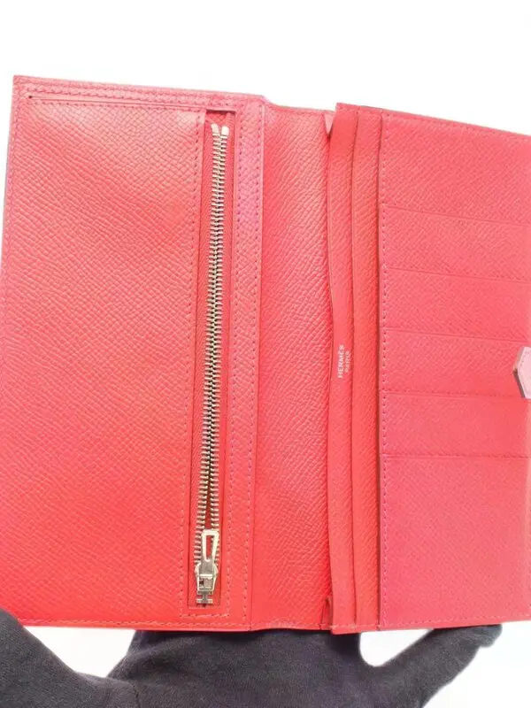 Hermès 2015 Bearn Soufflé Long Wallet