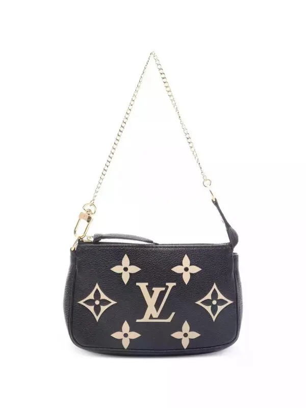 LOUIS VUITTON Monogram Empreinte Accessoires Tote Bag - Black