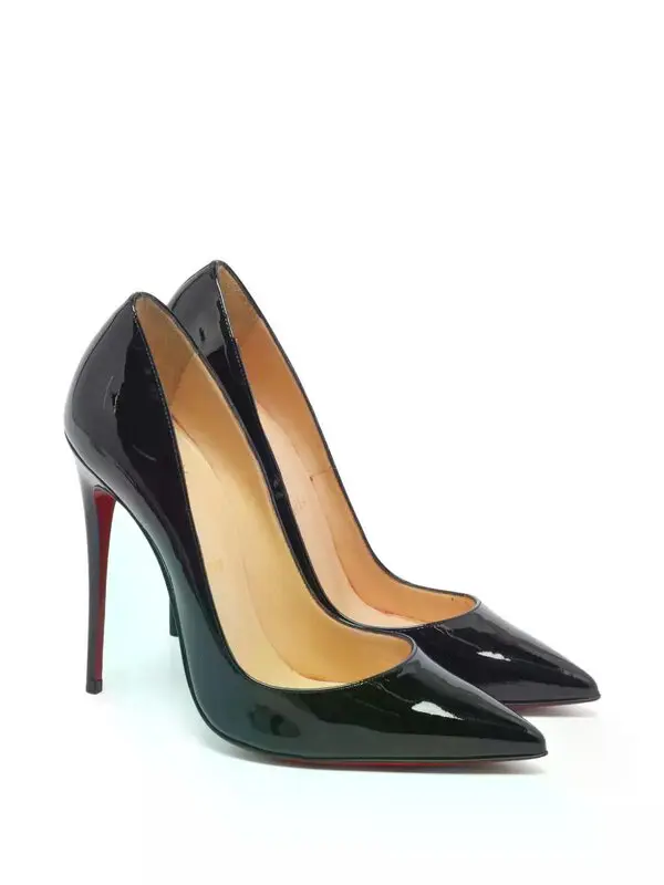 CHRISTIAN LOUBOUTIN So Kate Patent Leather Pumps - Black