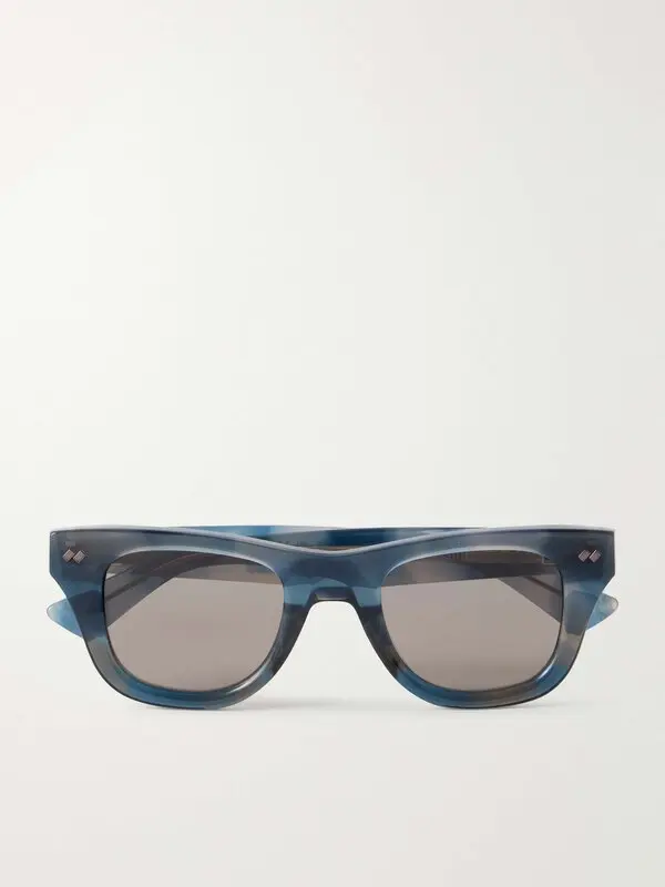 Bottega Veneta Bold Ribbon Stud D-frame Recycled-acetate Sunglasses