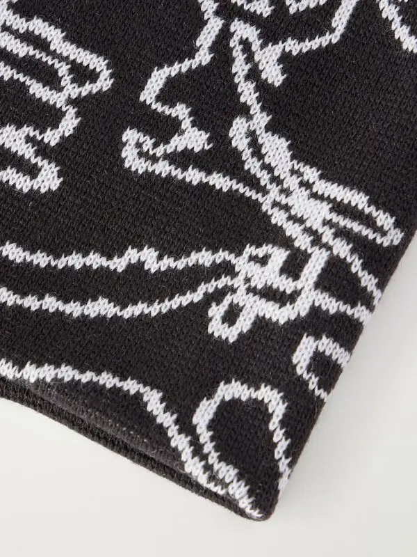 Blue Blue Japan Cloud Sea Jacquard Beanie
