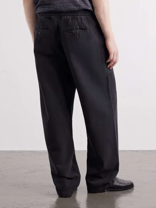 A KIND OF GUISE Samurai Straight-leg Cotton-jersey Trousers