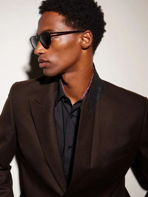 Saint Laurent Sl 939 Round-frame Recycled Acetate Sunglasses