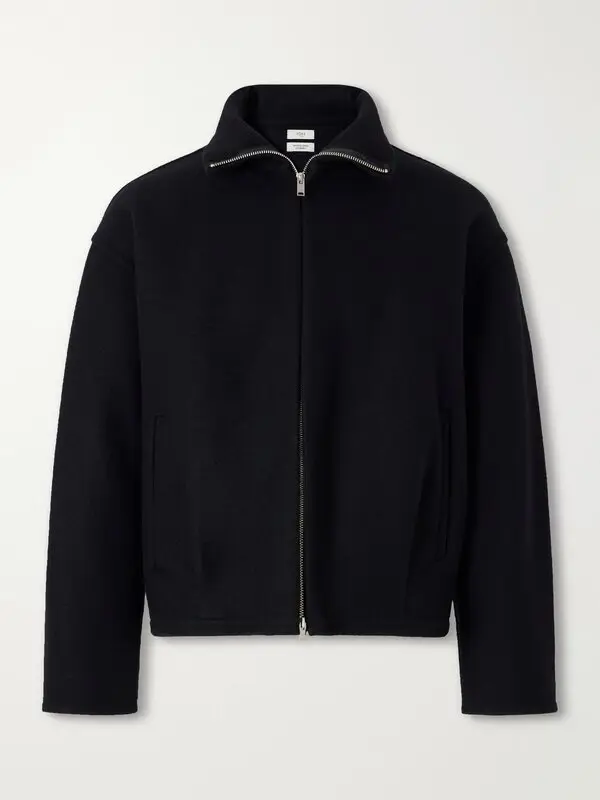 YOKE Wool And Cashmere-blend Felt Blouson Jacket