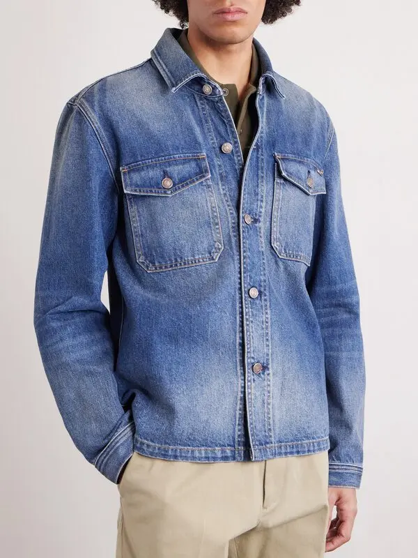 TOM FORD Denim Shirt Overshirt