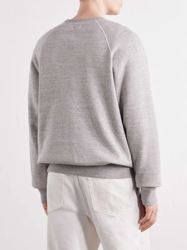 ORSLOW French Terry-cotton Sweatshirt
