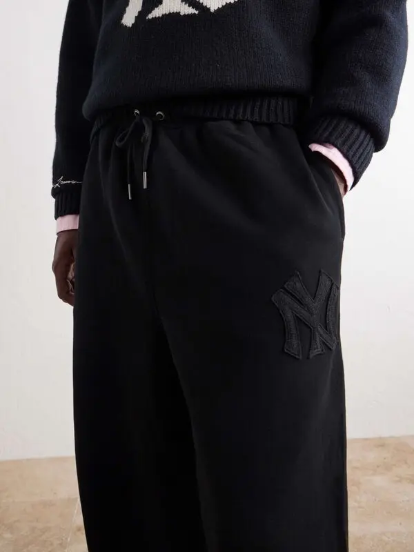 Polo Ralph Lauren Mlb Straight-leg Cotton-blend Fleece Sweatpants