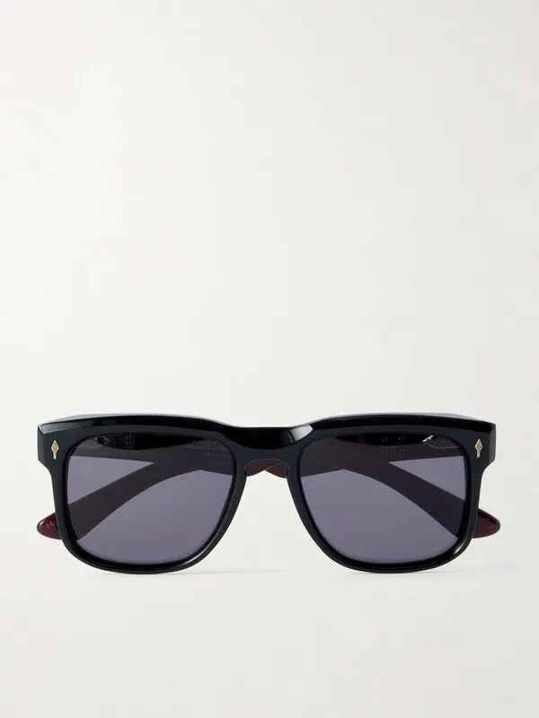 JACQUES MARIE MAGE Wesley Square-frame Acetate Sunglasses