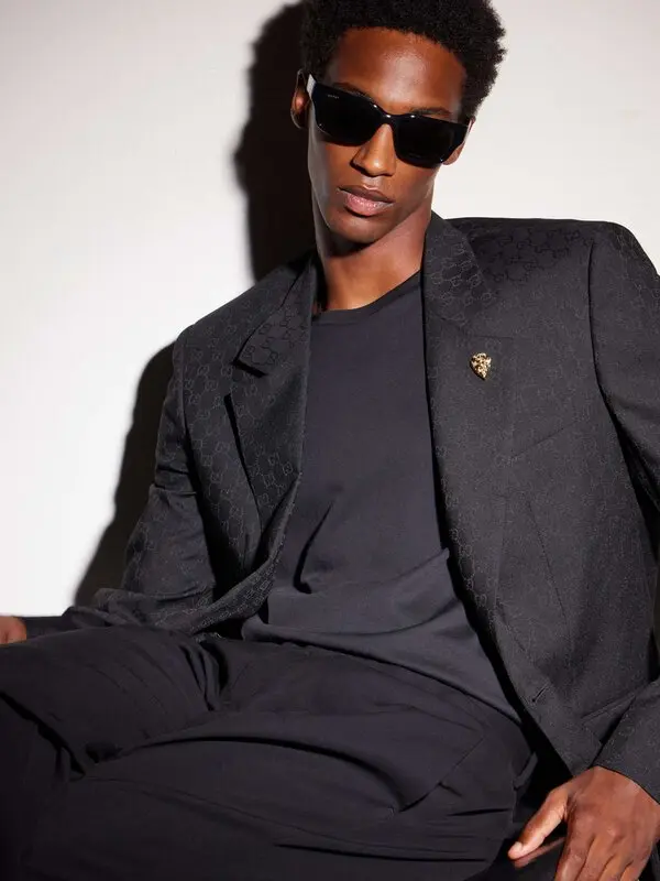 Gucci Clubbing In The City Square-frame Injected Sunglasses