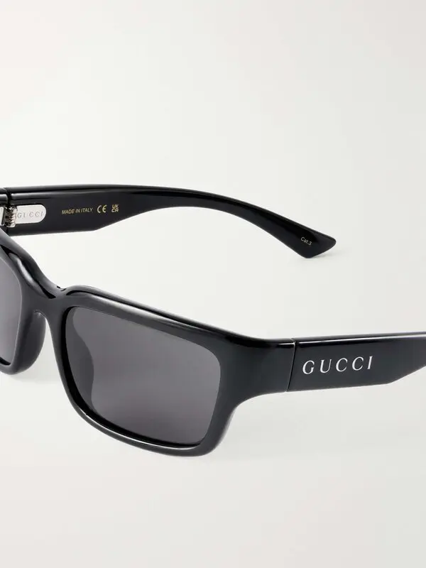 Gucci Clubbing In The City Square-frame Injected Sunglasses