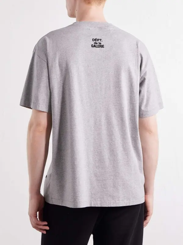 GALLERY DEPT. Logo-appliqué Cotton-jersey T-shirt
