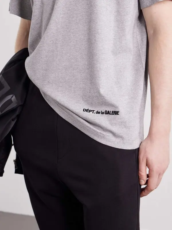 GALLERY DEPT. Logo-appliqué Cotton-jersey T-shirt