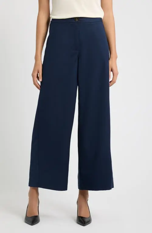 EMME Virgola Wide Leg Career Pants