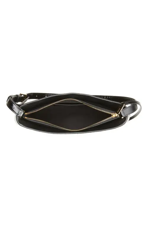 FERRAGAMO Small Cara Leather Shoulder Bag