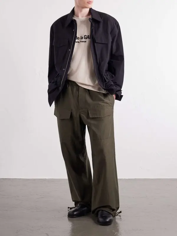 GALLERY DEPT. Logo-appliquéd Cotton-jersey T-shirt