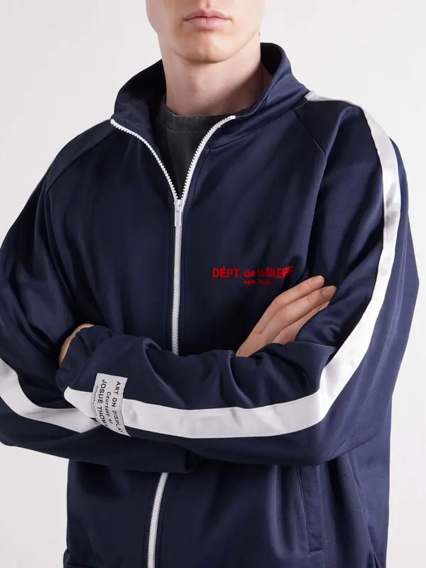 GALLERY DEPT. Logo-appliquéd Jersey Track Jacket
