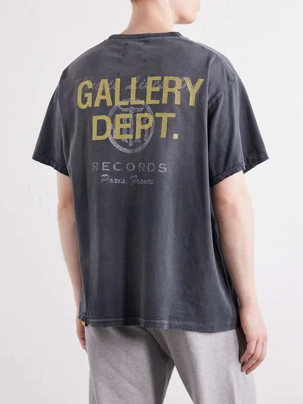 GALLERY DEPT. Jukebox Printed Cotton-jersey T-shirt