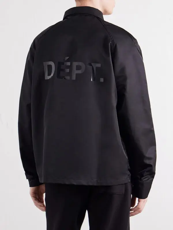 GALLERY DEPT. Montecito Logo-embroidered Shell Jacket - Black