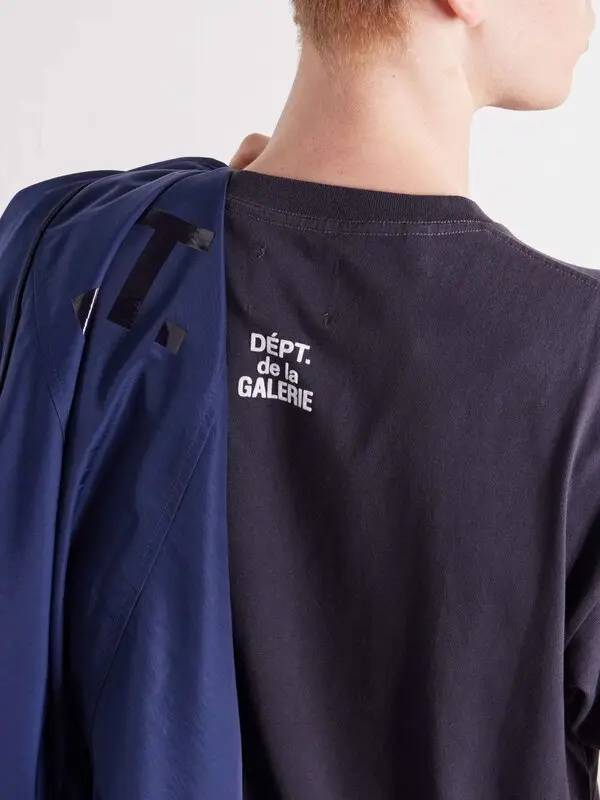 GALLERY DEPT. Logo-appliqué Cotton-jersey T-shirt