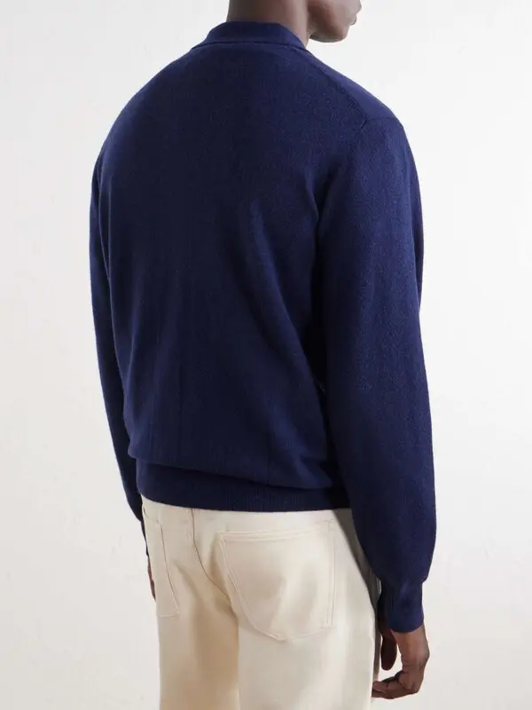 Frescobol Carioca Safra Camp Collar Wool Shirt