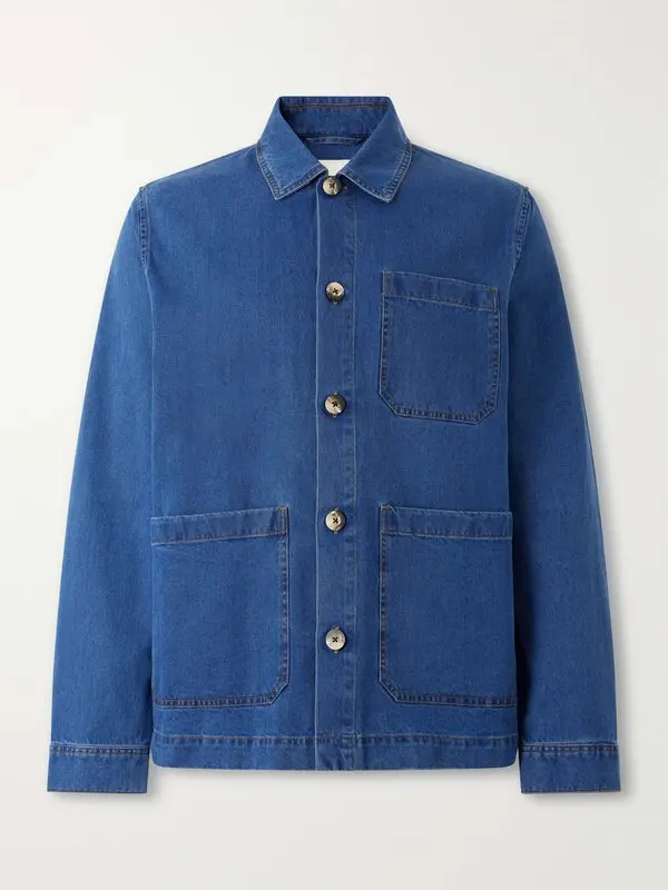 Frescobol Carioca Fontes Cotton-blend Denim Jacket