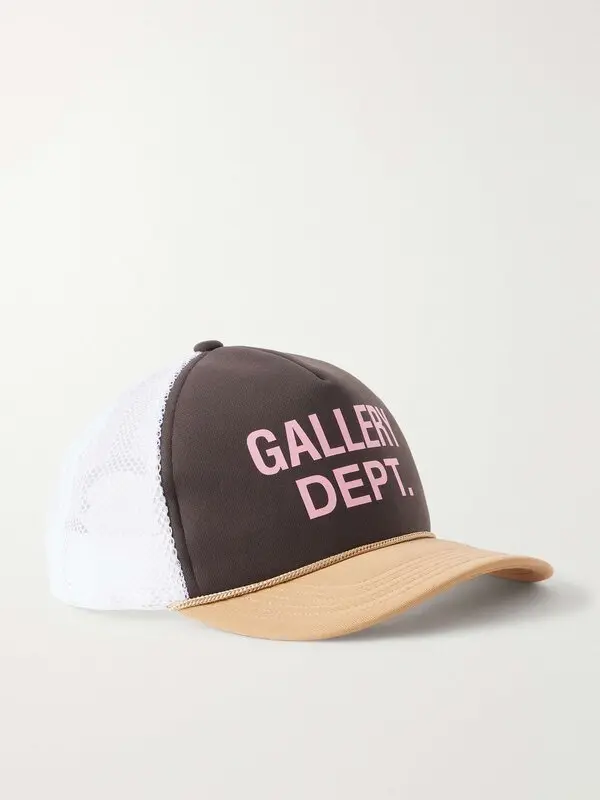 GALLERY DEPT. Logo-print Foam And Mesh Trucker Cap