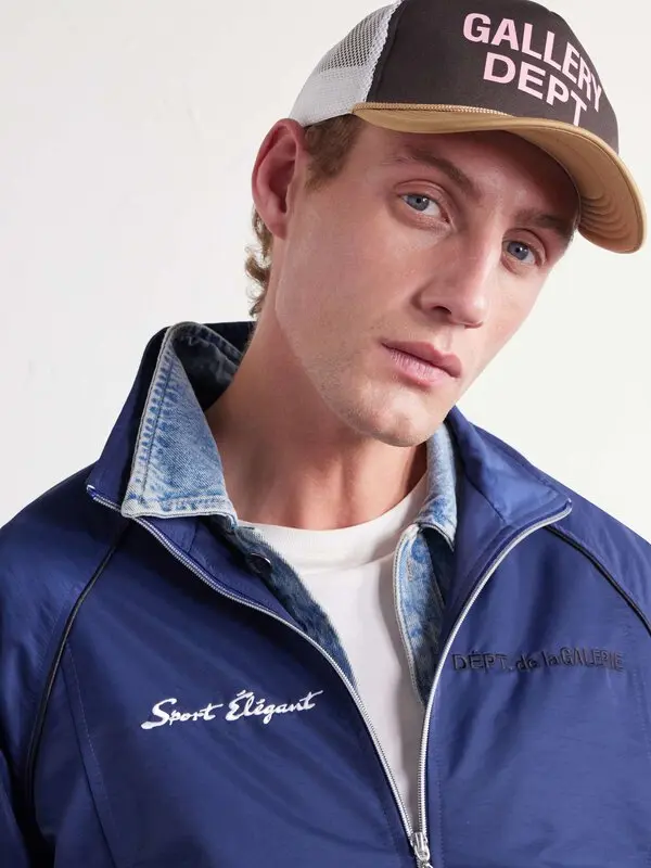GALLERY DEPT. Logo-print Foam And Mesh Trucker Cap