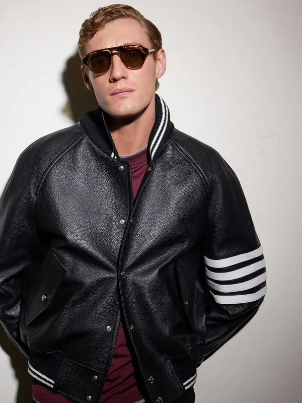 Thom Browne Aviator-style Tortoiseshell Acetate And Titanium Sunglasses