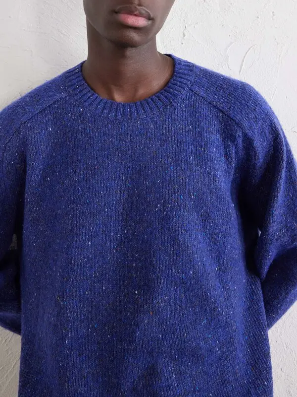 Nn07 Jim 60074 Wool-blend Knitted Crewneck