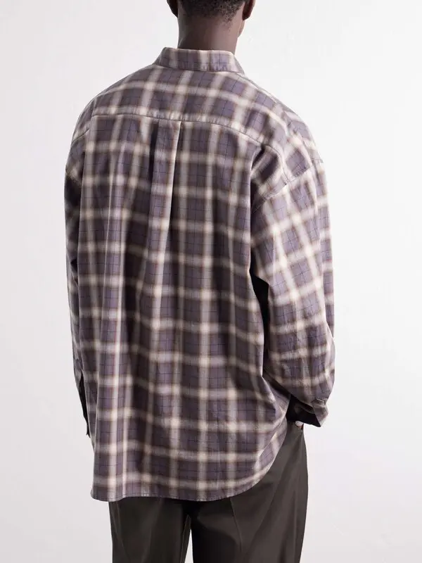 SAGE NATION Chisholm Checked Flannel Shirt