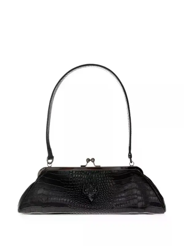 Kurt Geiger Kensington Croc-effect Leather Shoulder Bag