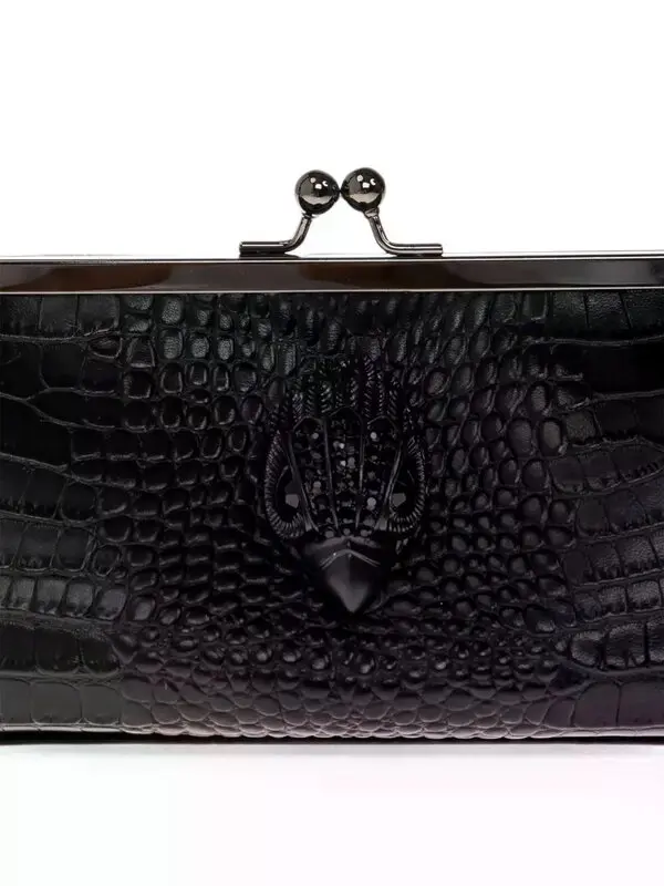 Kurt Geiger Kensington Croc-effect Leather Shoulder Bag
