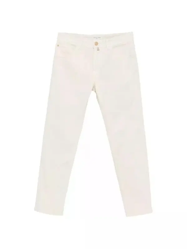 JACOB COHЁN Logo-patch Straight-leg Jeans