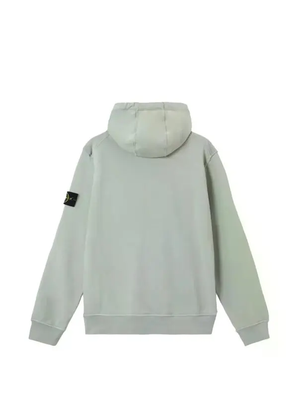 Stone Island Logo-patch Zip-up Hoodie