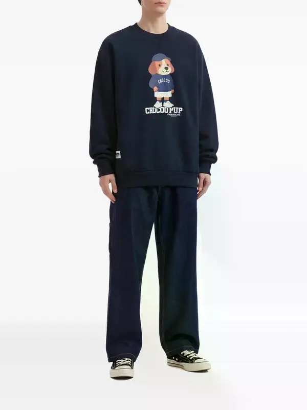 CHOCOOLATE Graphic-print Sweatshirt