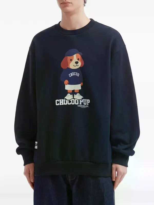 CHOCOOLATE Graphic-print Sweatshirt