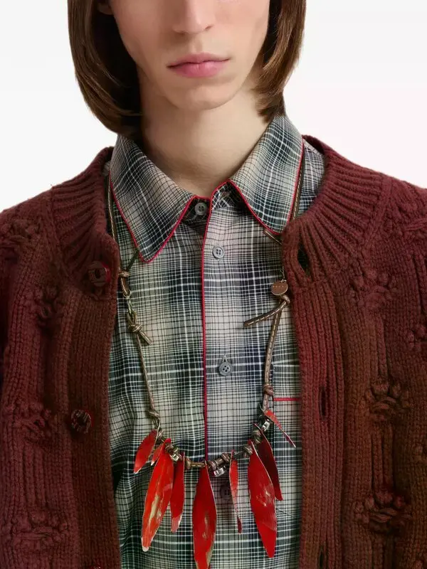 Marni Fisherman Wool-cashmere Cardigan